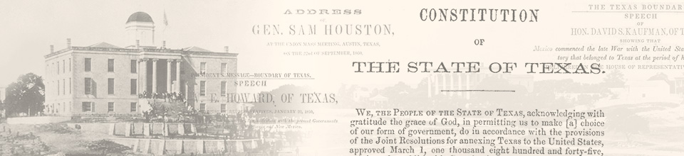 Early Statehood: Vocabulary (Lesson) - Grade 7, Unit 7 - Texas History ...
